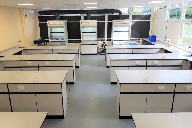 Students & Staff Benefit from Bright New Labs at Alsager School - APMG
