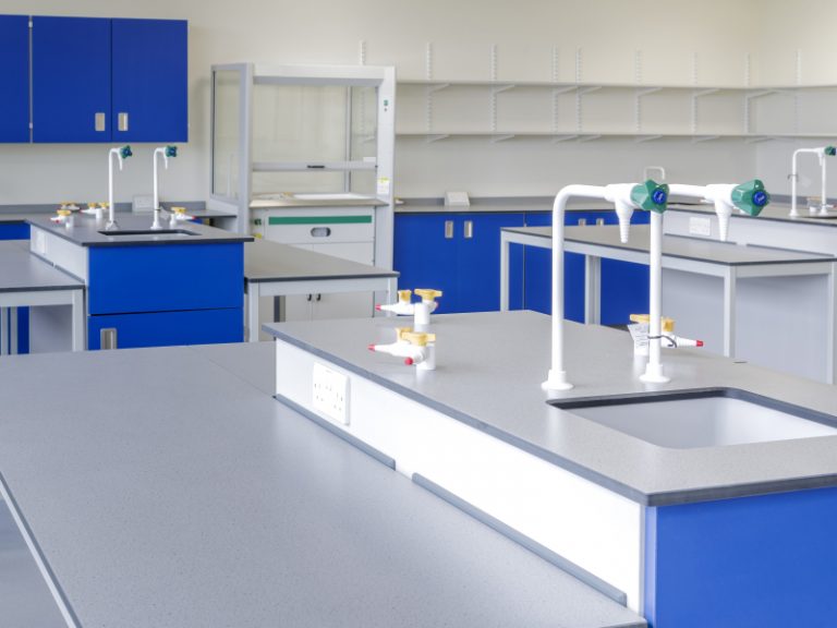 Laboratory Service Pedestals by APMG