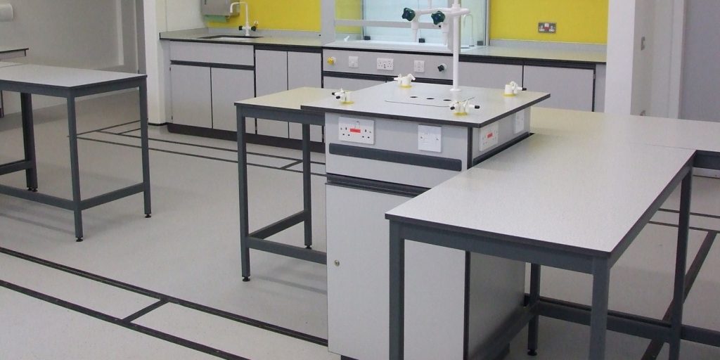 Laboratory Service Pedestals by APMG
