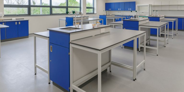 Laboratory Service Pedestals by APMG
